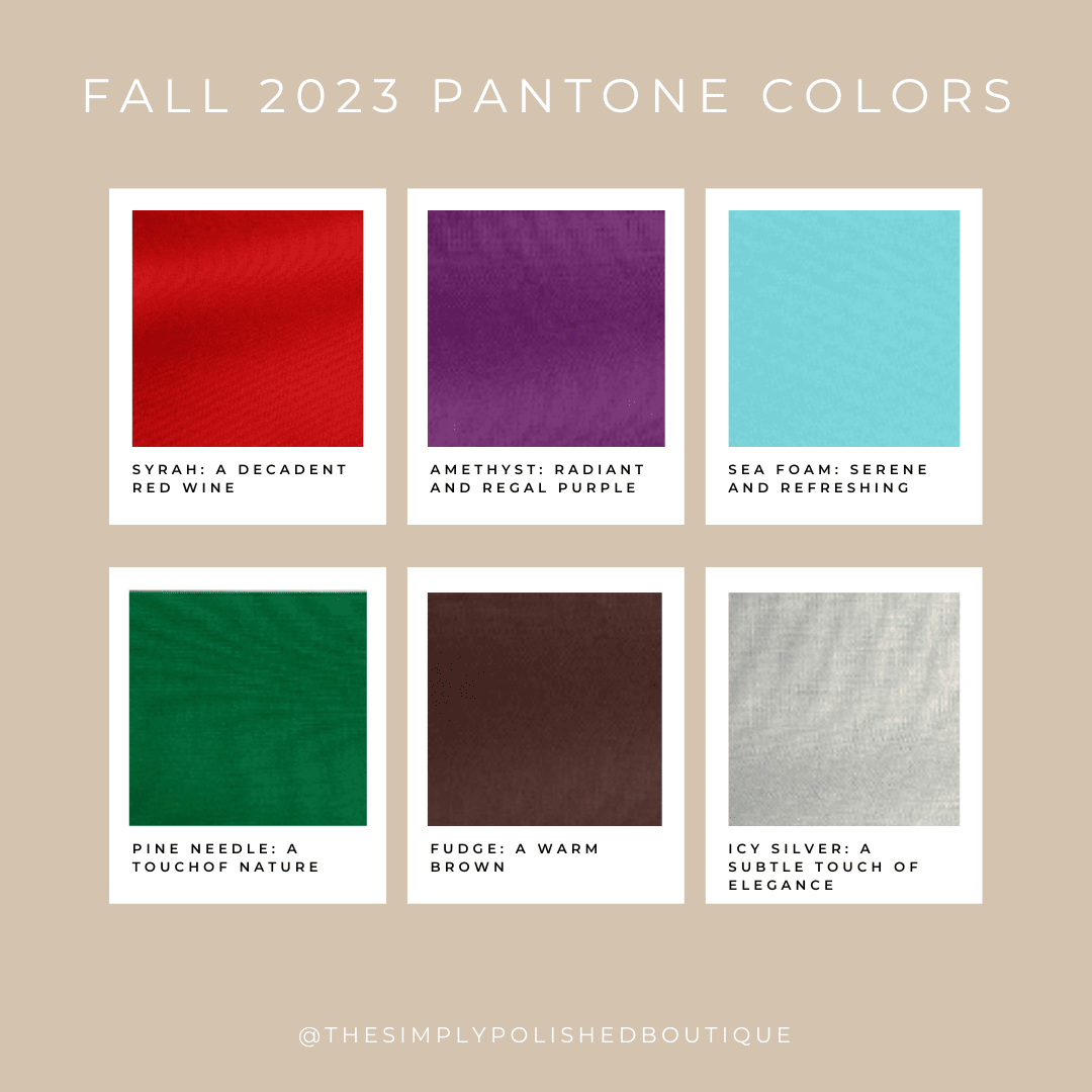 Fall Colors 2023– Simply Polished Boutique